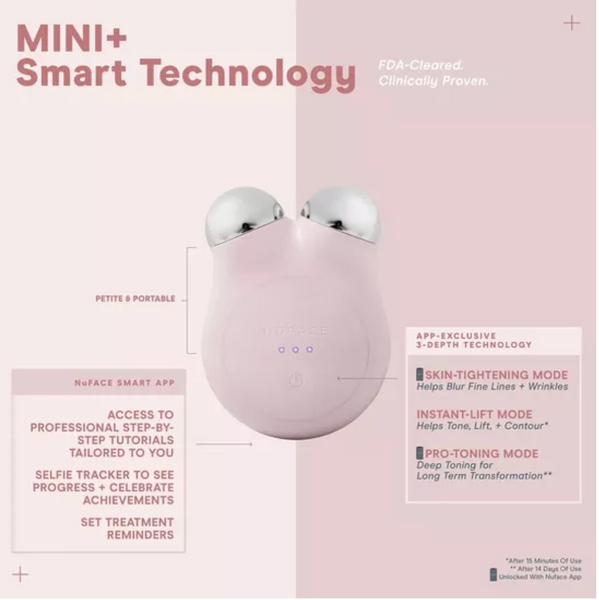 NuFACE Mini+ Facial Toning Starter Kit – Cassine
